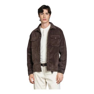 IMPURE Gabriel Hemdjacke aus Cord - - Jackets - Herren - Braun - M