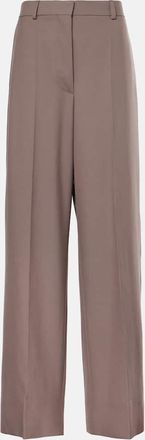 Stella McCartney Weite Hose aus Wolle