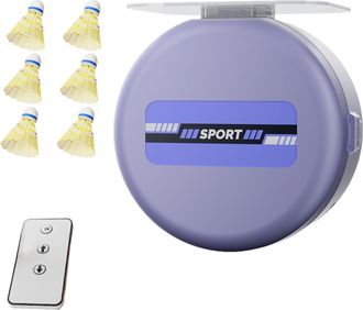 Generico Badminton-Training: Automatischer Rückpralltrainer für Einzelübungen, Werkzeug zur Verbesserung | verstellbares Gerät für Solo-Spieler, Reflexionstrai