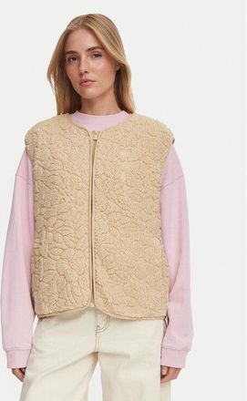 Roxy Bodywarmer ERJPF03266 Hellbeige Relaxed Fit