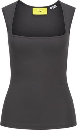 Jack & Jones Jxisabella Gigi STR SL Top JRS Noos Haut, Phantom, M Femme