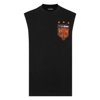 Plein Sport Homme, Tops, Noir, Taille: XS Hauts sans manches