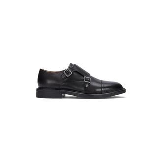 Polo Ralph Lauren Homme, Chaussures, Noir, Taille: 40 EU Asher Dbl Mk-Dress Shoe-Monk Strap