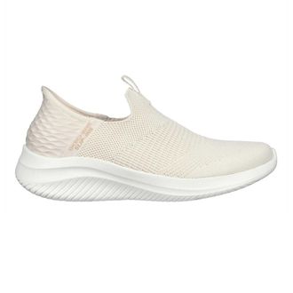 Skechers Ultra Flex 3.0 Smooth Step Sneaker f&uuml;r Damen, Zum Reinschl&uuml;pfen (Nat&uuml;rlich)