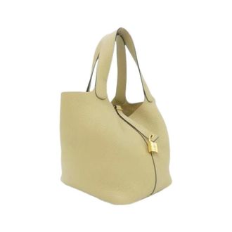 Herm&egrave;s Sac seau Pre-owned - Femme - Pre-owned - Beige - Taille: ONE Size