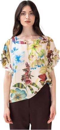 Momoni Damen, Blusen & Hemden, Mehrfarbig, 2XLGr&ouml;&szlig;e