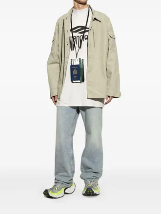Balenciaga Mesh Lace-Up Sneaker - Grey