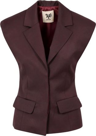Aniye By Gilet rembourr&eacute; - Femme - Vestes - Rouge - Taille: 38 FR
