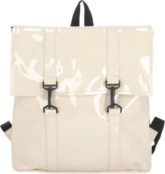 Rains Femme, Sacs, Beige, Taille: ONE Size Backpacks