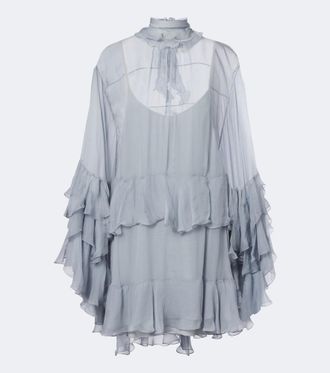 Chlo&eacute; Chlo&eacute; Minikleid aus Seidenmusselin