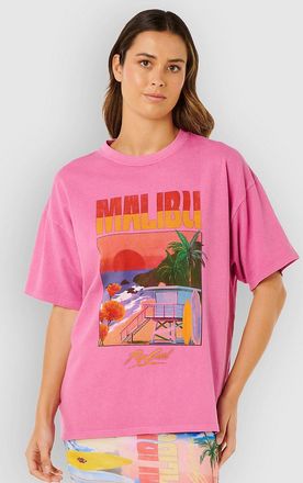 Rip Curl Hayley O Heritage T-Shirt super pink