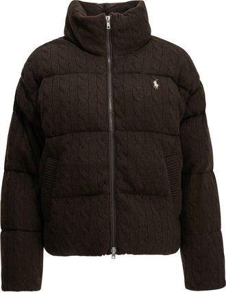 Polo Ralph Lauren Blouson aviateur en laine et cachemire