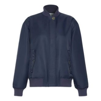 Sportmax Femme, Vestes, Bleu, Taille: 38 FR Angelo Bomber Jacket