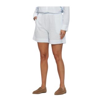 Moss Copenhagen Damen, Shorts, Blau, MGr&ouml;&szlig;e