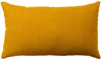 Enjoy Home Kissen, Maße: 30 x 50 cm, Senf, Baumwolle, maschinenwaschbar, ideal, um Farbe auf Ihre Sofas zu bringen, Kollektion Panama