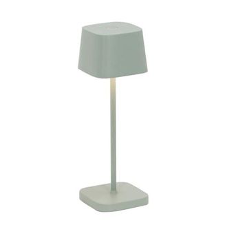 Zafferano Ofelia Micro Lampe, Kabellose, Wiederaufladbare Tischlampe mit Touch Control, Auch für den Außenbereich Geeignet, Dimmer, 2200-3000 K, Höhe 20 cm, Far