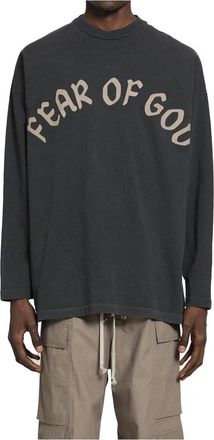 Fear of God Homme, Tops, Noir, Taille: L F OF G Long Sleeve Tee