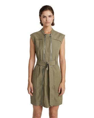 G-Star G-Star RAW Womens Dresses Multi Zip Dress Wmn, Braun (Coriander D24624-D522-G290), XXL