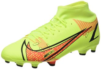 Nike Nike Superfly 8 Academy Fg/Mg Fu&szlig;ballschuh, Volt/Black-Bright Crimson, 36 EU