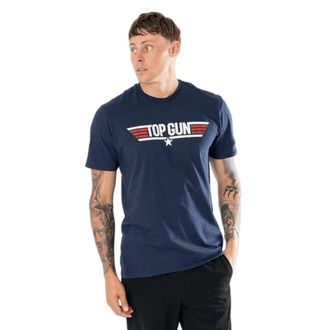 Top Gun CID Logo T-Shirt, Blau, S, blau, S