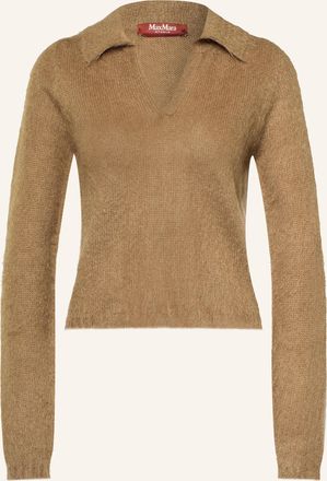 Max Mara Max Mara Studio Pullover Febe Mit Mohair braun