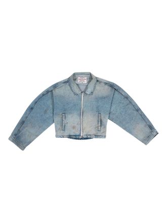 RRR123 Rose Jeansjacke - Blau