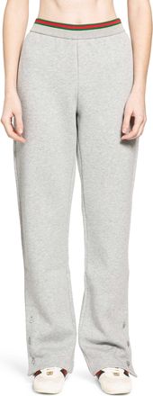 Gucci Cotton jersey leisure trousers with Web