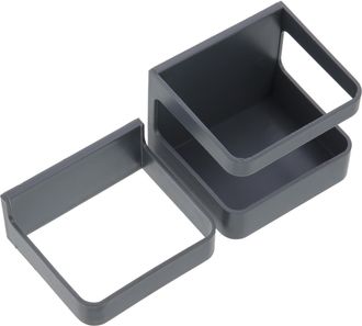 BESPORTBLE Ciieeo Wandmontierter Schirmwandorganizer mit Praktischem Wasserauffangfach und Abnehmbarem Beh&auml;lter PP Kunststoff f&uuml;r Flur und Haushalt Einfach zu Re