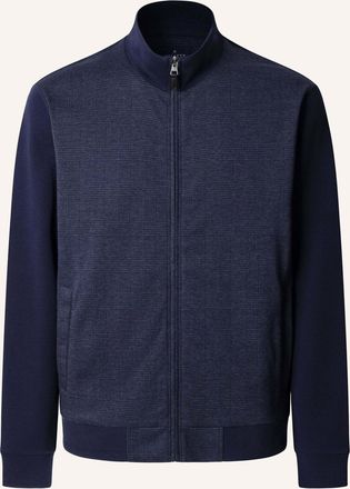 Hackett Sweatshirt Pow Hybrid Fz blau