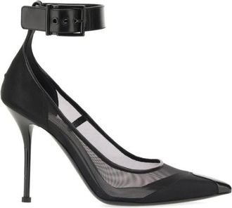 Alexander McQueen Alexander McQueen Hohe Schuhe - Punk Pumps With Strap - Gr. 36,5 (EU) - in Schwarz - für Damen