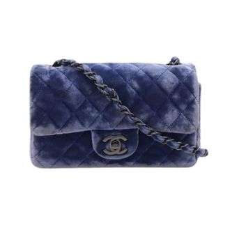 Chanel Sac bandouli&egrave;re vintage Pre-owned - Femme - Pre-owned - Bleu - Taille: ONE Size
