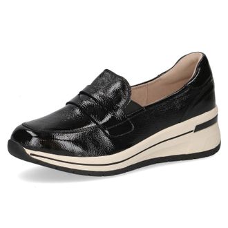 Caprice Caprice Damen 9-24201-45 Slipper, Black Naplak, 40 EU Weit