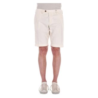 Myths Homme, Shorts, Beige, Taille: M Shorts Bermuda en lin crème Giove