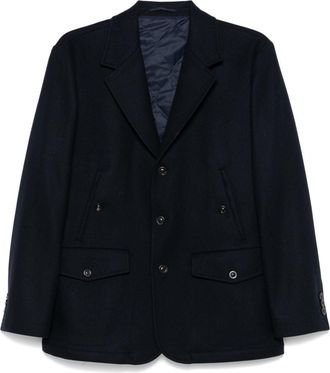 Boglioli Jacke aus Filz - Blau