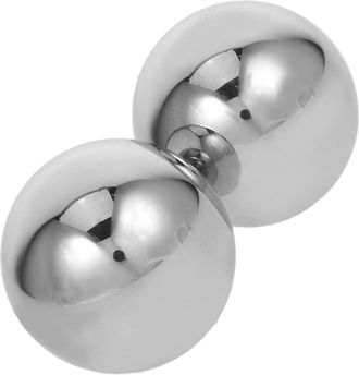 Valiclud 2 Stück Handkrafttrainer Edelstahl Kugeln Handstärkung Ball Ergonomisch Glatt Für Senioren Fitness Handübung Griffkraft Training