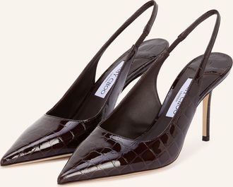 Jimmy Choo London Slingpumps Love 85 braun