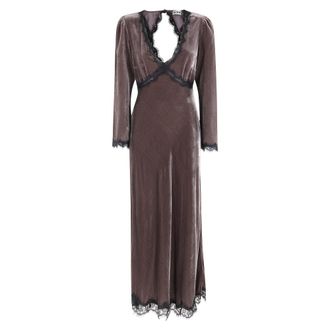 Rixo Alesha Dress - - Dresses - Damen - Braun - S