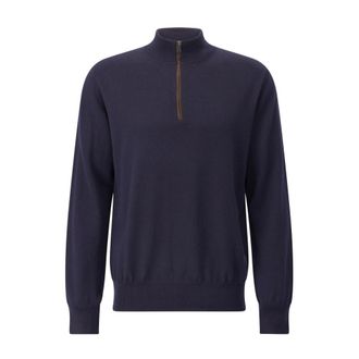 Eton Herren, Strickwaren, Blau, XLGröße