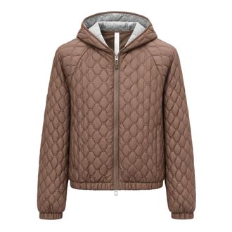 Duno Femme, Vestes, Brun, Taille: 42 FR Veste matelass&eacute;e