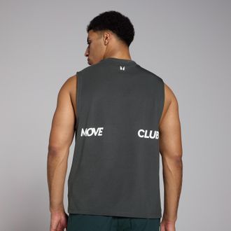 MyProtein Débardeur oversize MP Tempo Graphic pour hommes - Noir délavé - XS