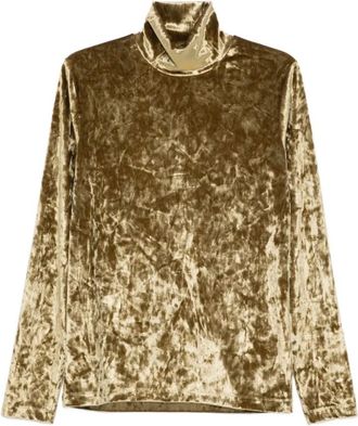 Dries Van Noten Homme, Tops, Vert, Taille: S Long Sleeve Hauts