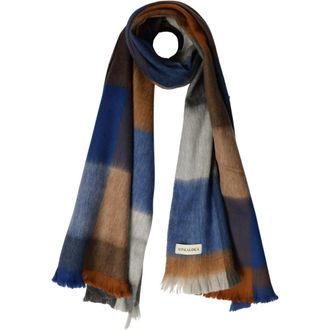 Alpaca Loca Blocked Scarf - - Accessories - Damen - Mehrfarbig - ONE SIZE