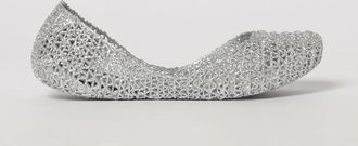 Melissa Ballerines Campana perfor&eacute;es en PVC paillet&eacute; &agrave; bout rond