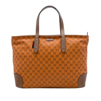 Gucci Sac cabas vintage pr&eacute;-poss&eacute;d&eacute; - Femme - Pre-owned - Orange - Taille: ONE Size