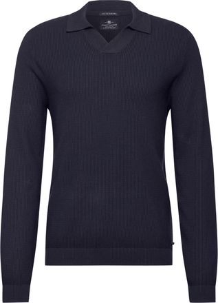 Street One Men Struktur-Poloshirt