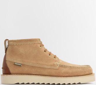 Barbour Chukka Boots Hadston aus weichem Wildleder in