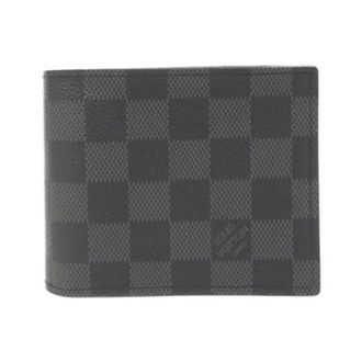 Louis Vuitton Portefeuille Bi-pli Pre-owned - Homme - Pre-owned - Gris - Taille: ONE Size