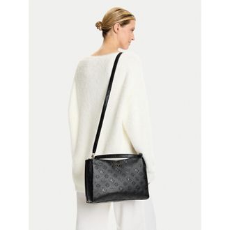 Guess Handtasche Guess Tisha HWPD77 64070 Schwarz