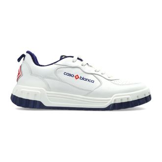 Casablanca Homme, Chaussures, Blanc, Taille: 44 1/2 EU Baskets Court