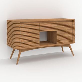 Rendez-Vous Déco Rendez-vous Déco - Meuble de salle de bain en bois de teck 140 cm avec une niche - auguste